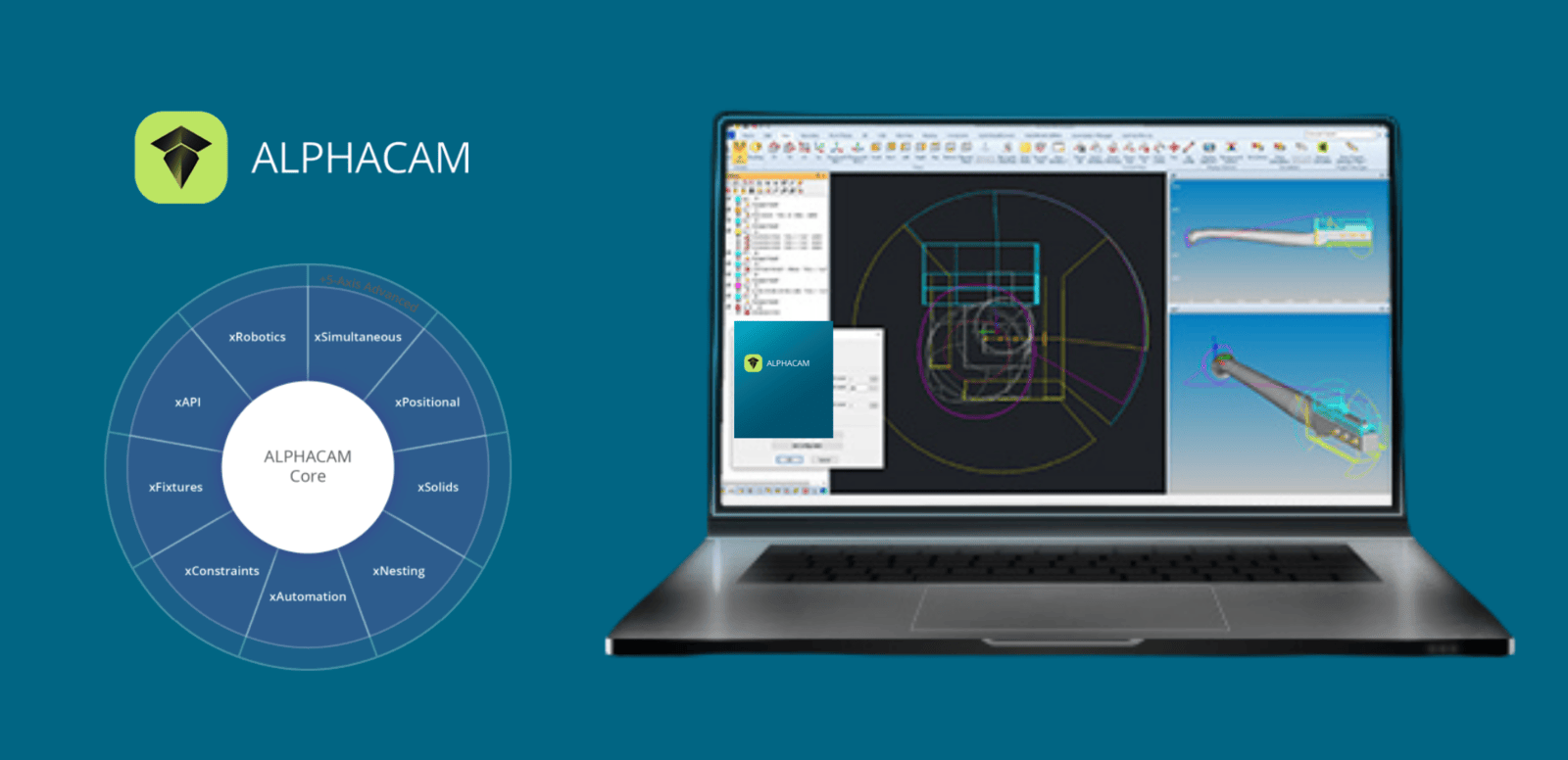 Alphacam - Mobilya Üretim Sektörü CNC Router CAD CAM Yazılımı